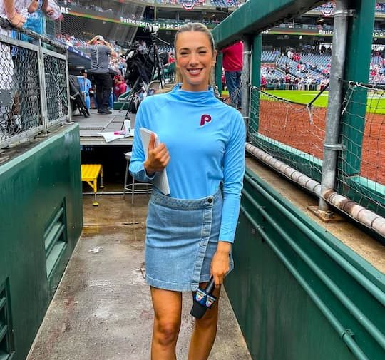 Taryn Hatcher (Phillies) Wiki, Age, NBC, Boyfriend, Salary, Height ...